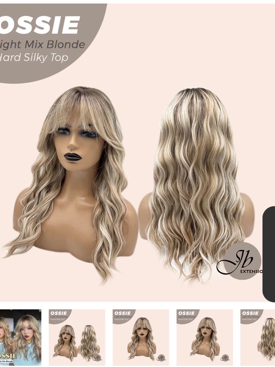 jb extentions | Hair | Ossie 22 Scalpiana Hard Silky Top 35x4 Light Mix ...